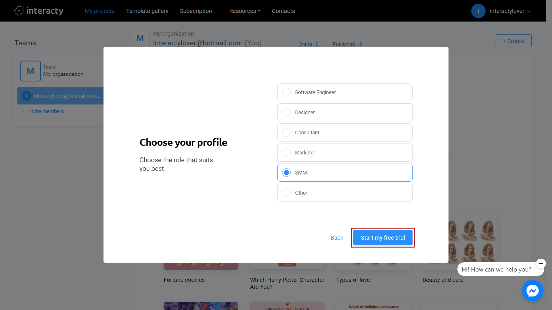 Sign Up for Interacty and Start Your Free Trial - Interacty Help Center